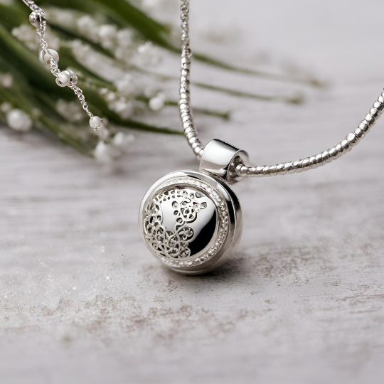 Women's Necklaces for Ashes: A Fashionable Memorial Choice – Titan Casket