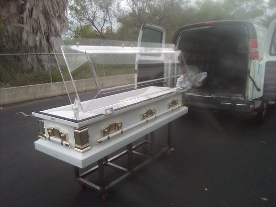Only $2,999 - Titan Clear Top Casket - See Through Casket – Titan Casket