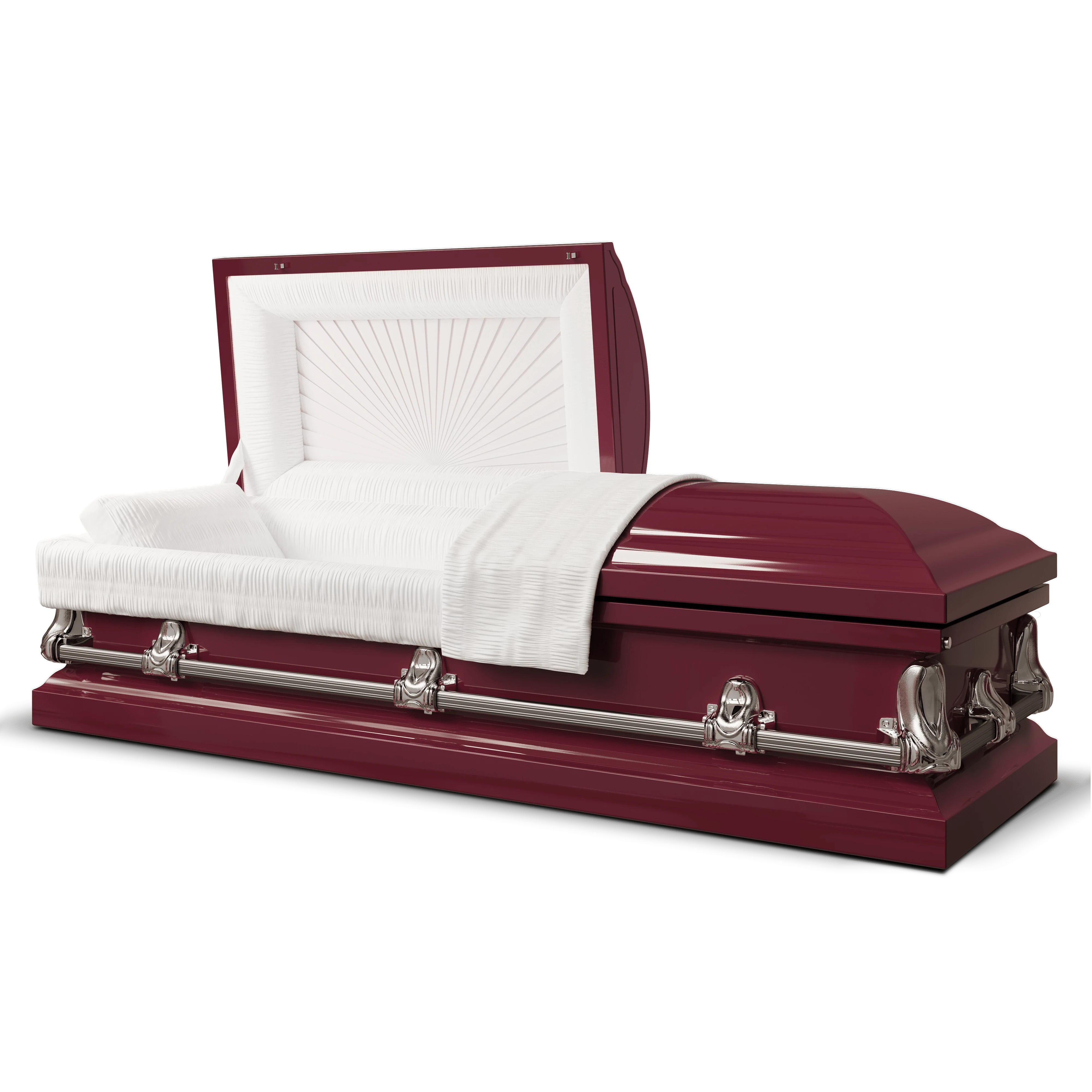 Titan Orion Series Maroon Steel Casket (Coffin)- Buy for $1,499 – Titan ...