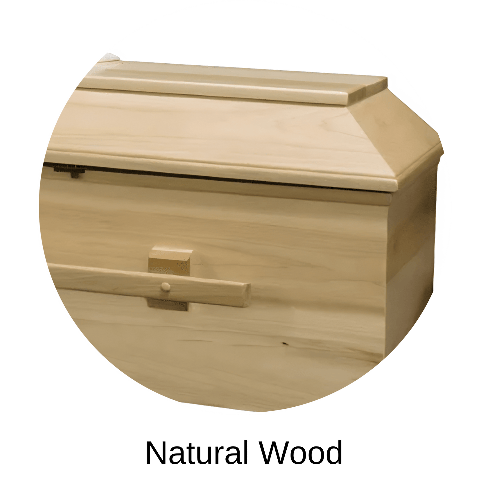 Traditional Amish Pine Coffin (Casket) - Titan Casket