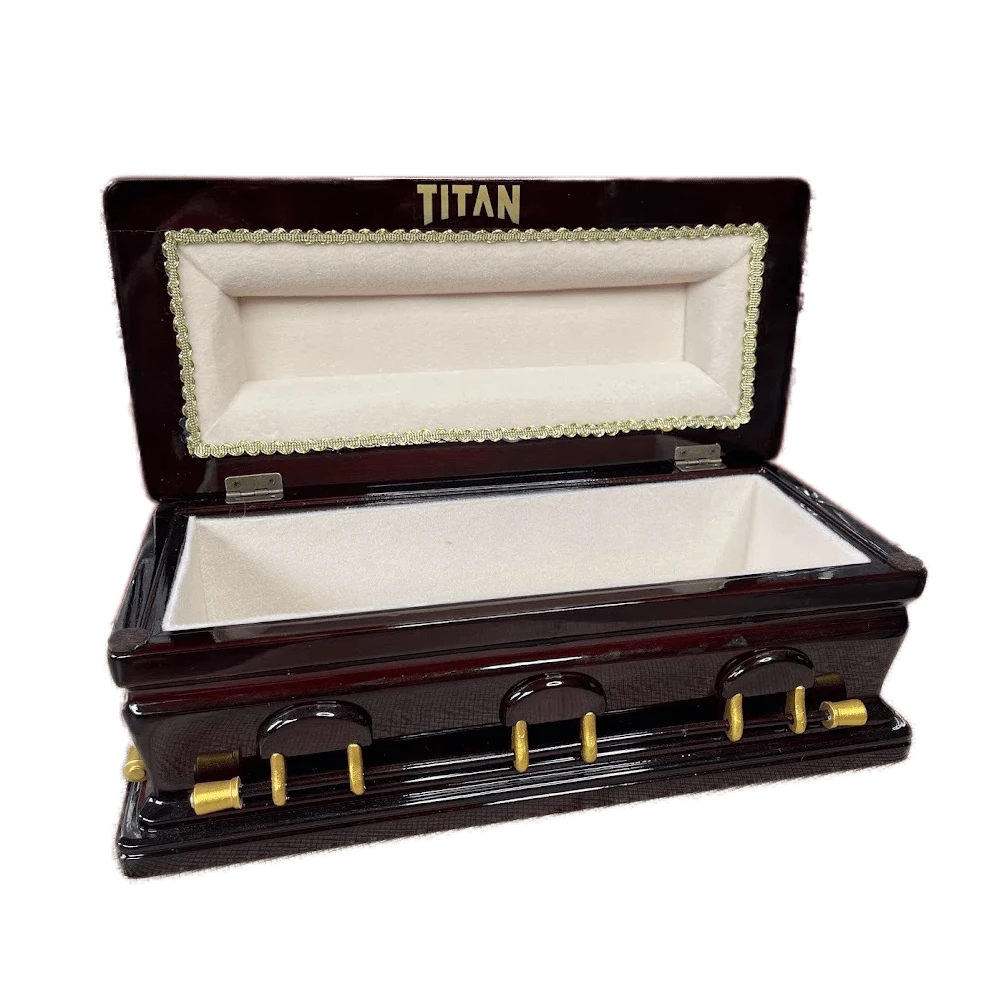 Titan Casket Wine Holder - Casket Shaped Wine Holder For Sale