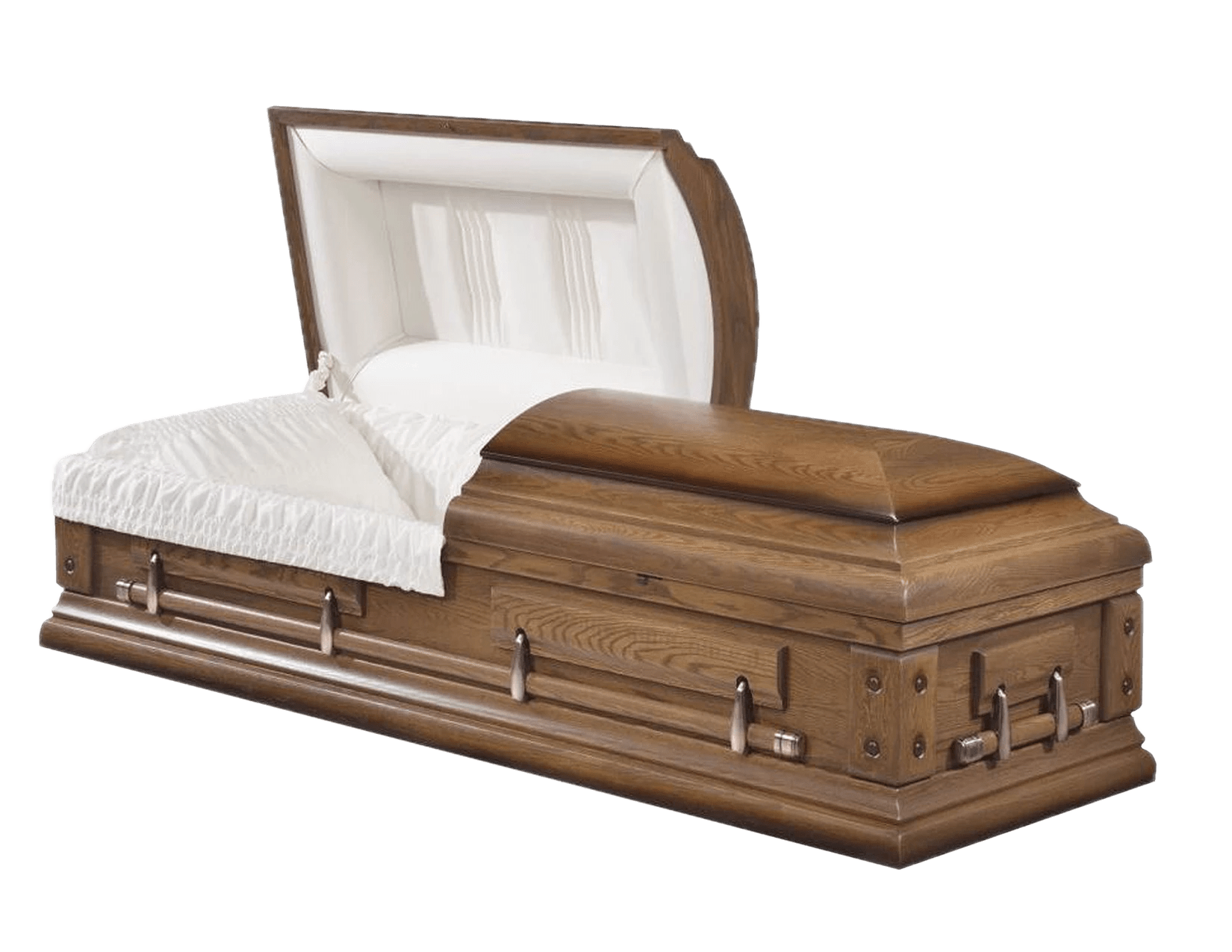 Only $2,999 - Titan Bayfield Wood Coffin (Casket) with Satin Finish ...