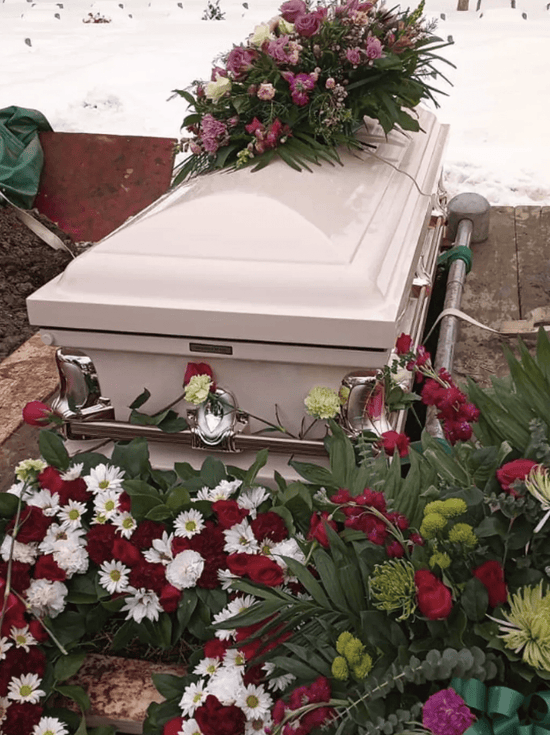 Titan Orion Series Pink and Rose Gold Casket- Buy for $1,499 – Titan Casket