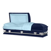 Blue Coffins (Caskets) - Dark and Light Blue Caskets - Titan Casket