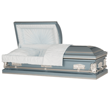 Blue Coffins (Caskets) - Dark and Light Blue Caskets - Titan Casket