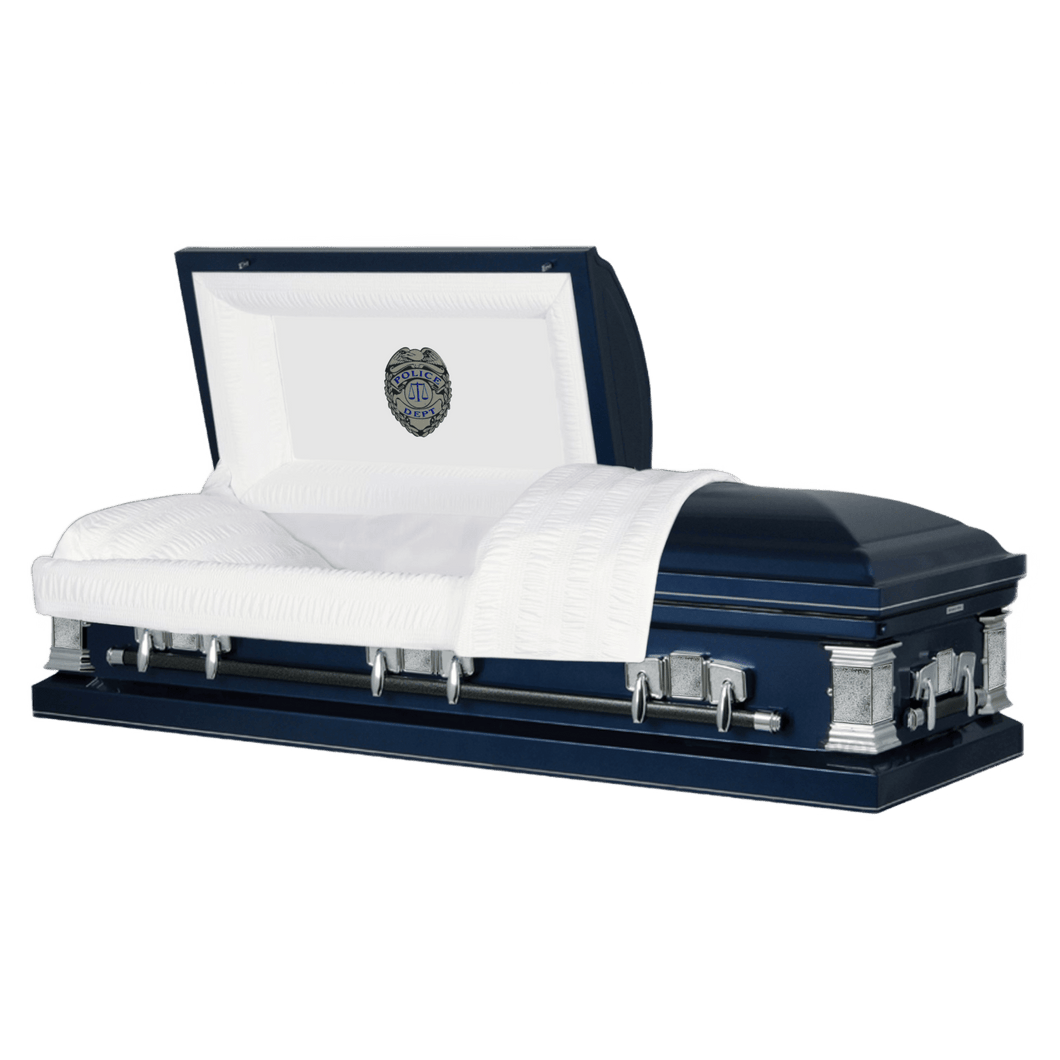 Police Department Casket - Metal Police Coffin (Casket) for Sale ...