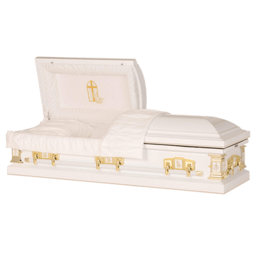 White Coffins (Caskets) for Sale - Titan Casket